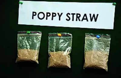 Poppy Straw Seized: 1800kg Poppy Straw Seized in Indore: Anti-Drug ...