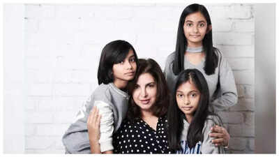 Farah Khan wishes kids Diva, Anya, Czar on their 16th birthday with an ...