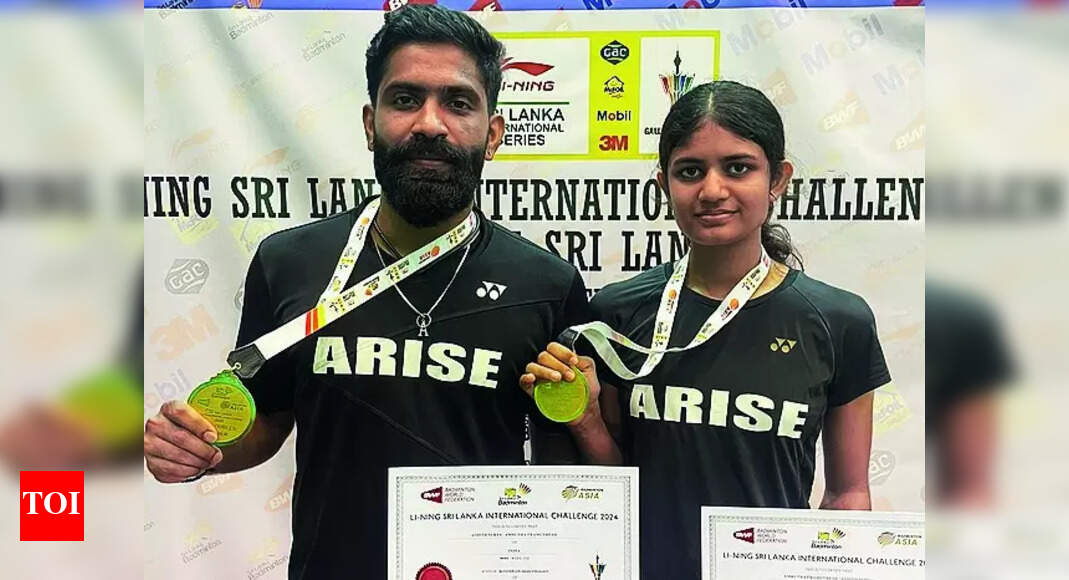 Ashith-Amrutha: Ashith-Amrutha pair wins Bengaluru: India’s Ashith Surya and Amrutha Pramuthesh ...