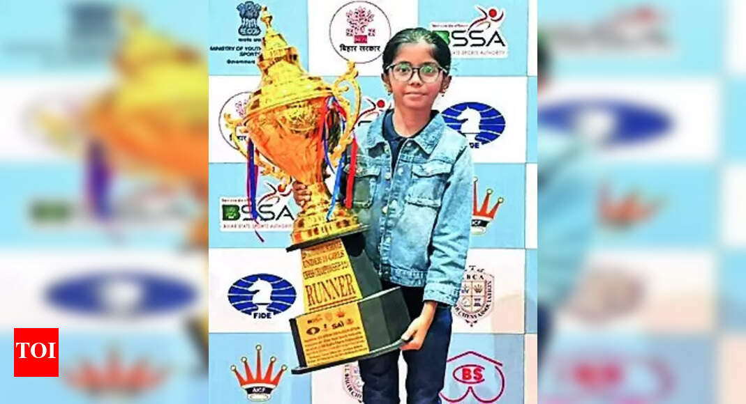 Vedika: City chess prodigy Vedika Pal clinches silver in National ...