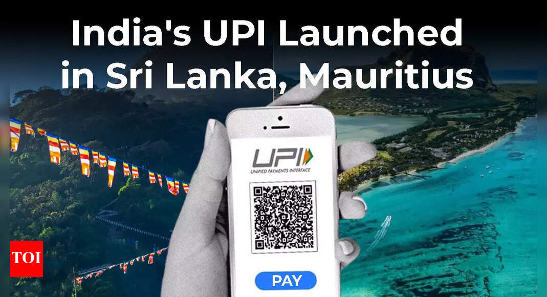 Now, UPI services launched in Sri Lanka and Mauritius by PM Modi; Top ...