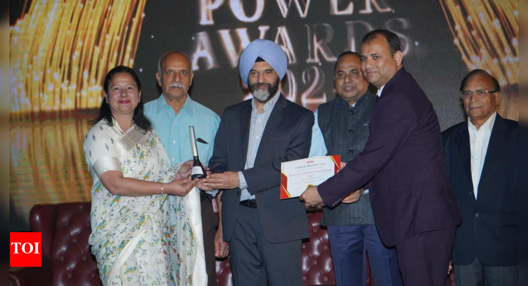 BBMB Bestowed with 'Best Hydro Power Developer' Award | Chandigarh News ...