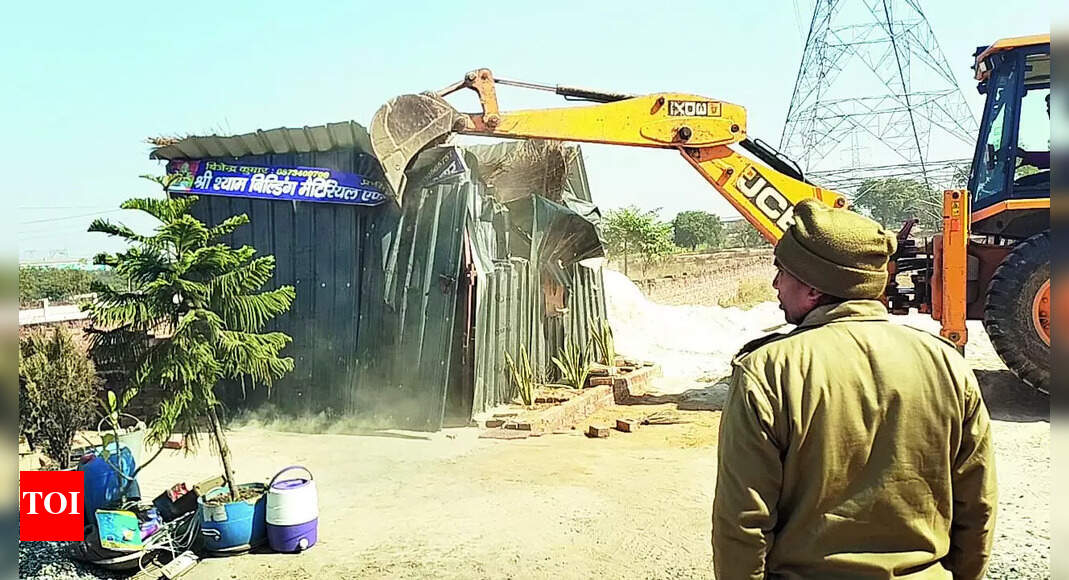 DTCP Demolishes: DTCP demolishes 100 structures in 12 illegal colonies ...