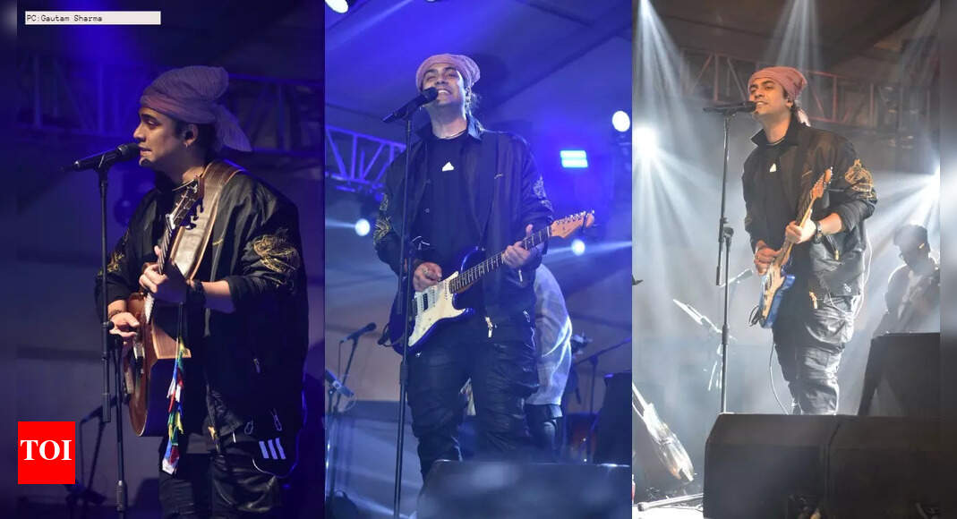 Jubin Nautiyal performs on the last day of Anugoonj | Guru Gobind Singh ...