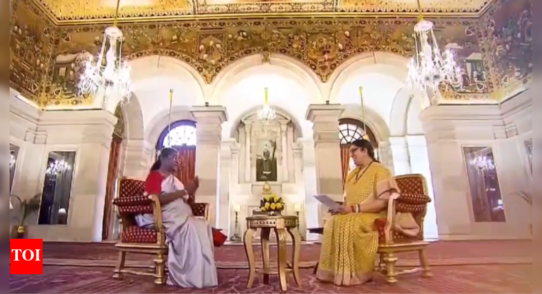 From Rairangpur to Raisina Hills: President shares her inspiring ...