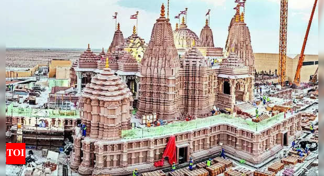 PM to inaugurate UAE's first Hindu temple today | Ahmedabad News - The ...