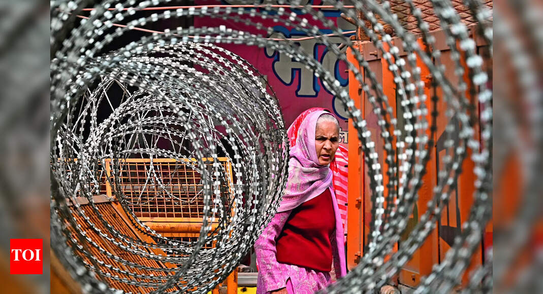 Chaos at Tikri Border: Blockades and Diversions Cause Havoc | Delhi News - Times of India