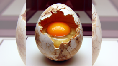 1,700-year-old Roman-age egg with yolk and whites preserved | World ...