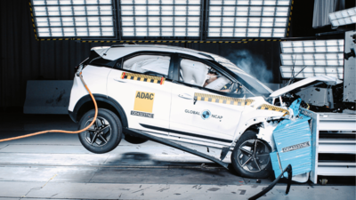 Tata Nexon scores five star GNCAP crash test rating: Watch crash video ...