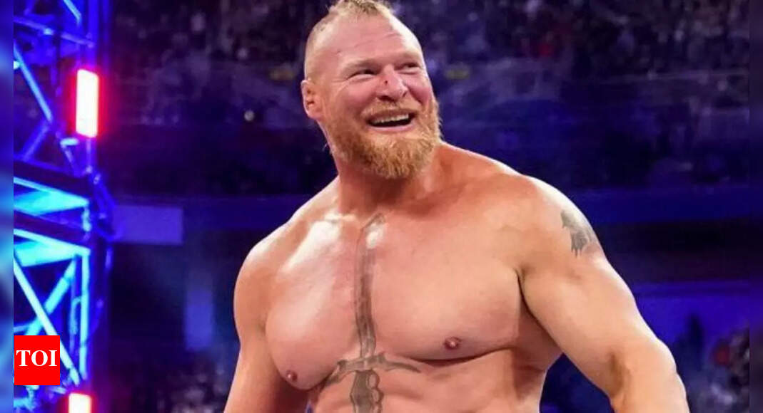 Brock Lesnar makes first public appearance following recent allegations | WWE News - Times of India