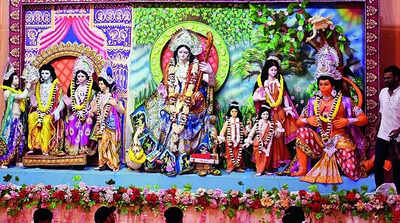 Saraswati Puja: Saraswati Puja in Ranchi: Myriad Pandal Themes | Ranchi ...