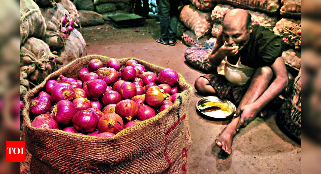 Summer Onion Plantation: 40% dip in area under summer onion plantation in north Maha Nashik ...