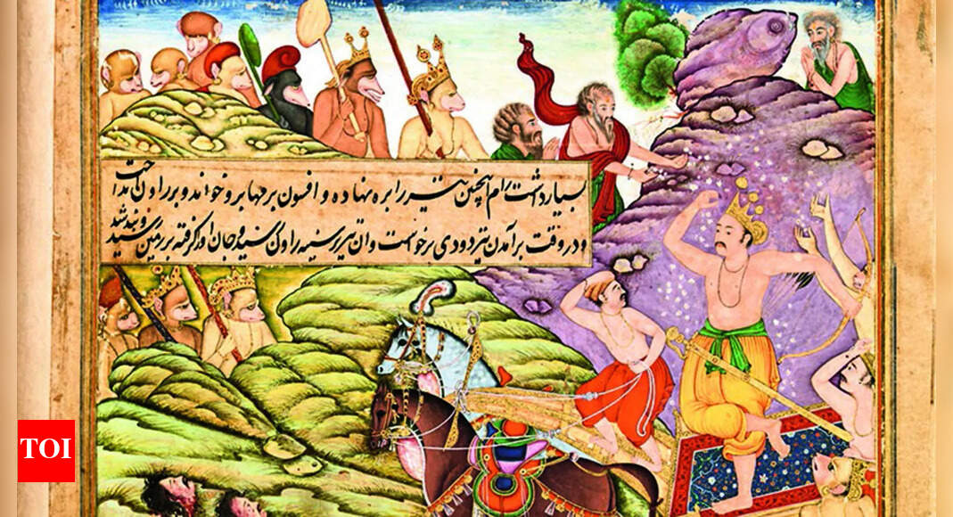 Akbar’s mother read Ramayan, her copy is in Doha’s museum now | India ...