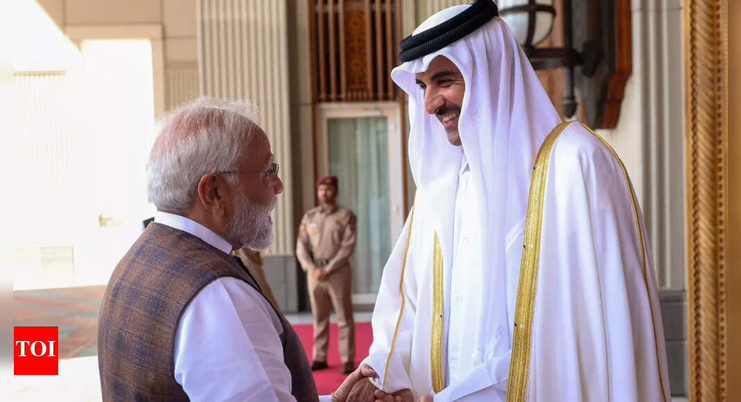 India-Qatar ties growing stronger and stronger: PM Modi after talks with Emir | India News ...
