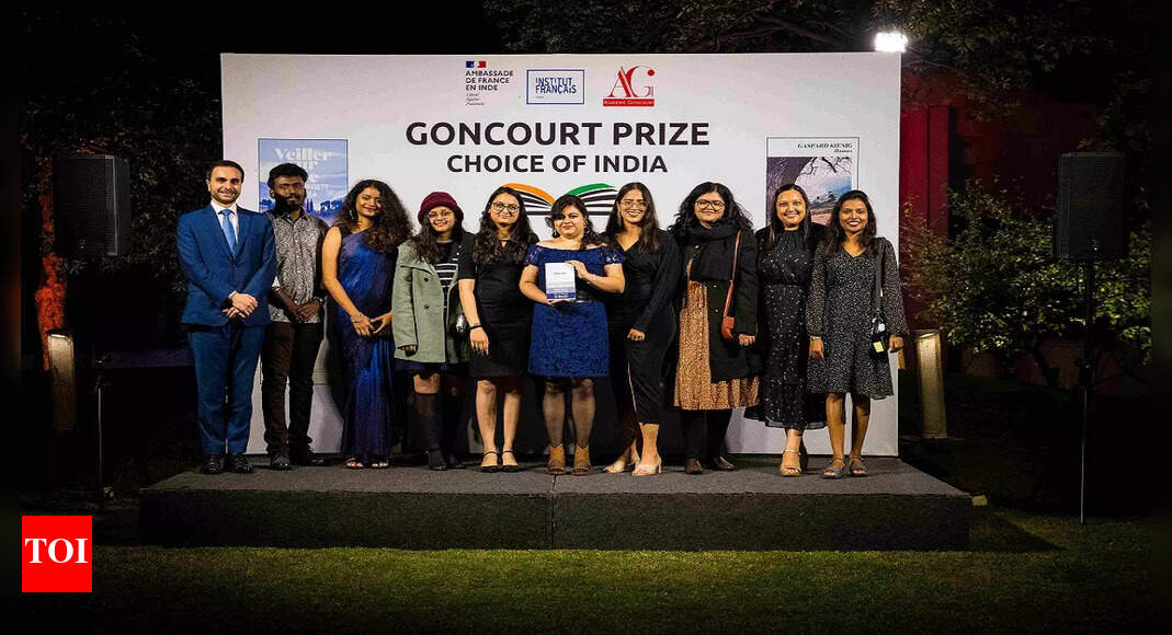 Goncourt Choice of India - 3rd Edition Winner Announced in Delhi ...