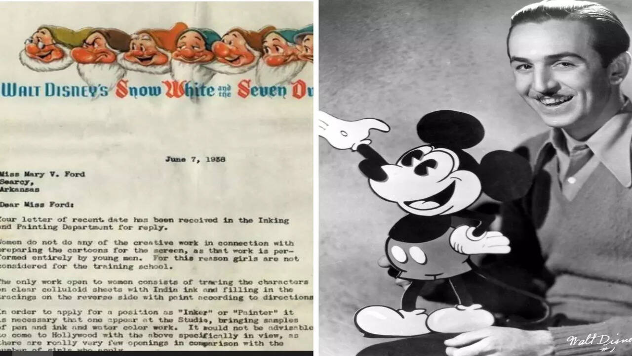 Important Walt Disney Letter