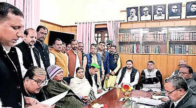 RS Polls: RS polls: RJD’s Manoj Kumar Jha & Sanjay Yadav file papers ...