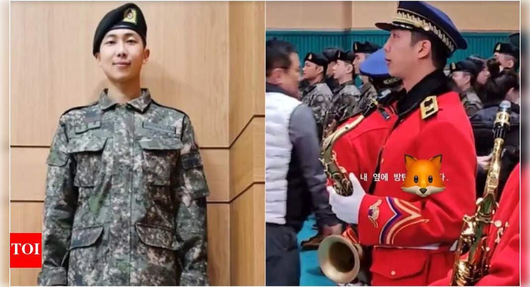 BTS's RM Surprises Fans with Military Band Appearance; Netizens Call ...
