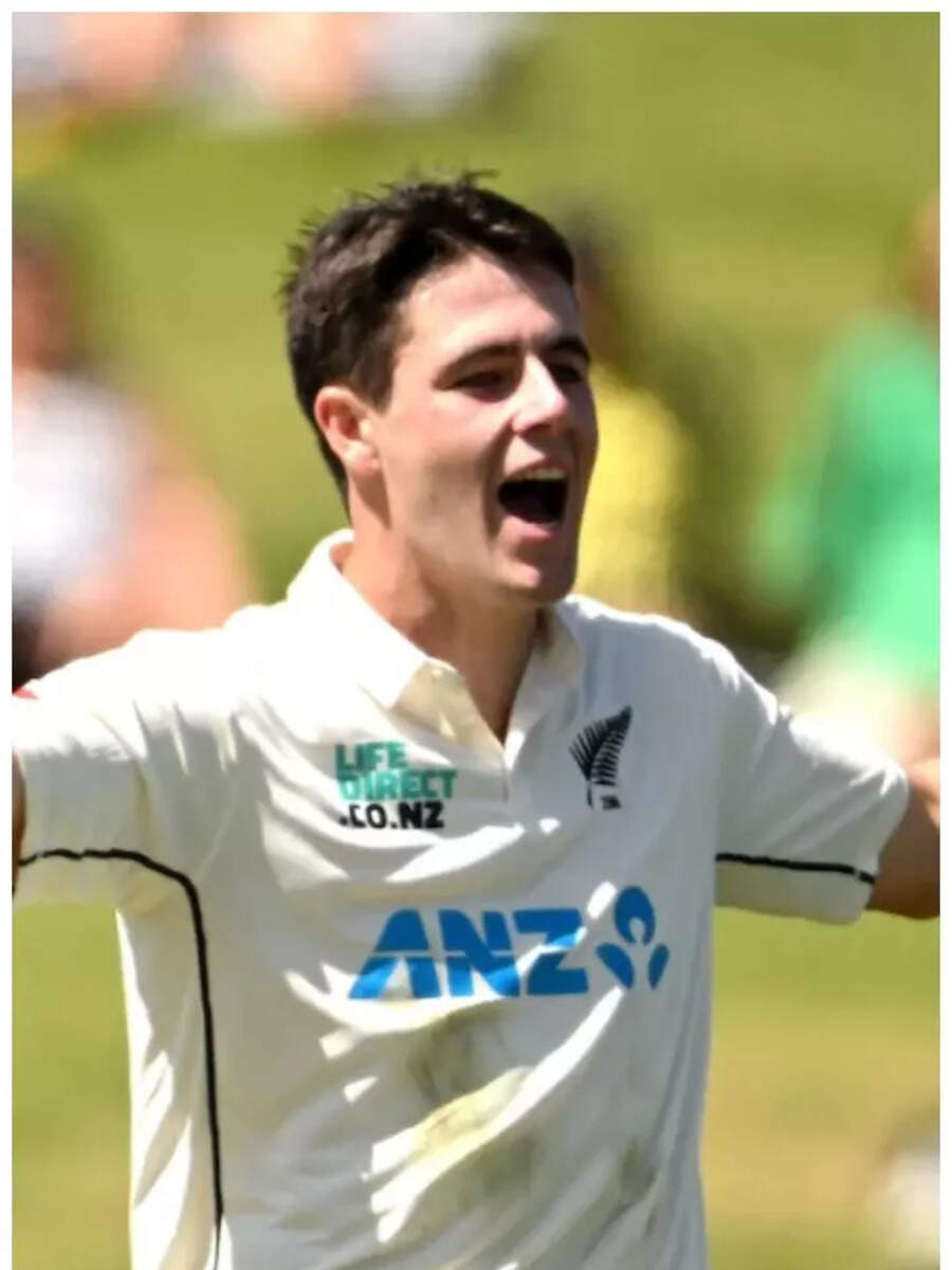 Best Match Figures On Debut For New Zealand In Men's Tests | Times Now