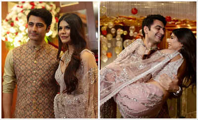 Exclusive Pics! Harshad Arora and Muskaan Rajput Get Engaged on ...