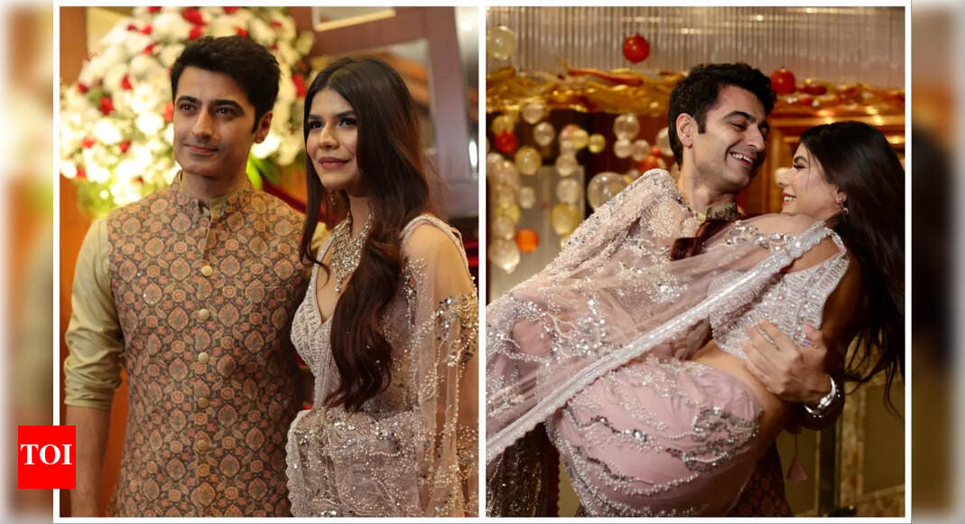 Exclusive Pics! Harshad Arora and Muskaan Rajput Get Engaged on ...