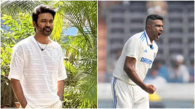 Dhanush applauds R Ashwin for historic achievement of 500 test wickets ...