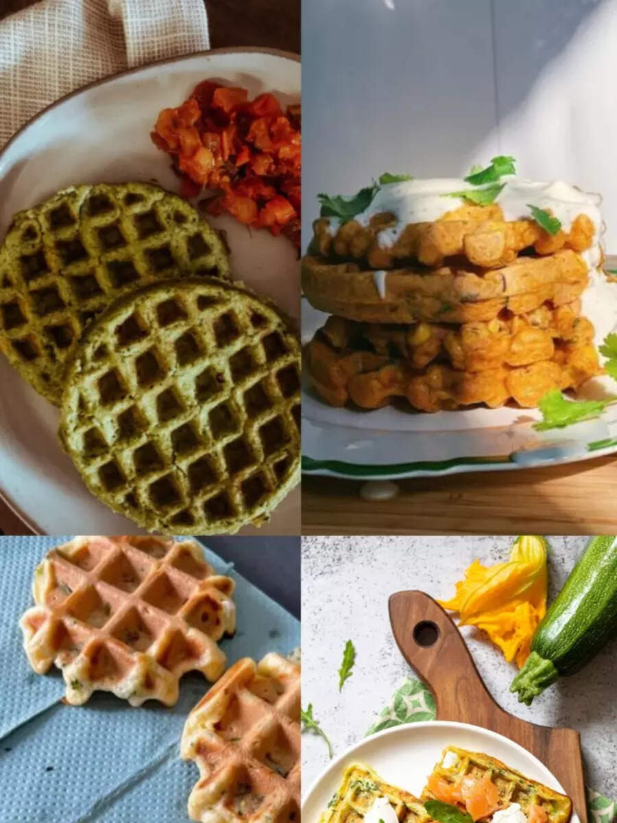 10 popular veggies that can be used to make savoury waffles | Times of ...