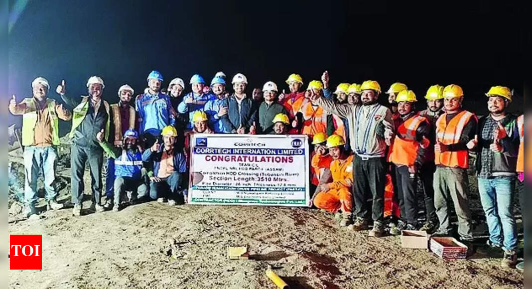 NRL Oil Pipeline Project: Horizontal drilling for NRL oil pipeline ...