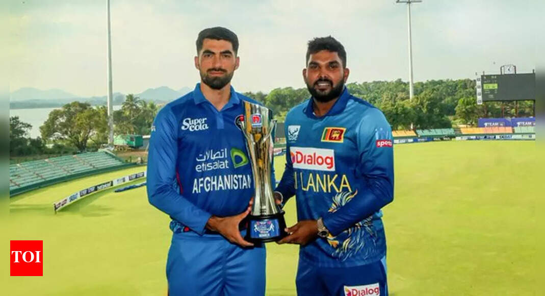 Sri Lanka vs Afghanistan, 1st T20I Live Cricket Score - The Times of India