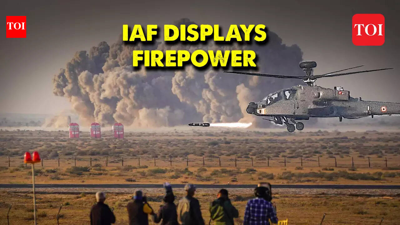 Exercise Vayu Shakti-24 | Indian Air Force’s jets display their ...