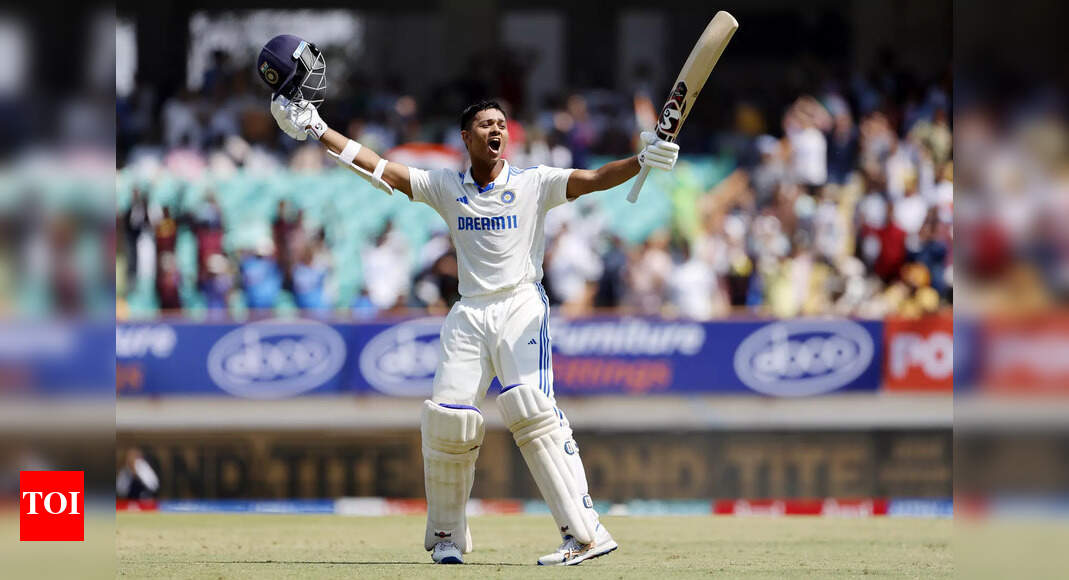 Yashasvi Jaiswal becomes first Indian to score two double centuries ...