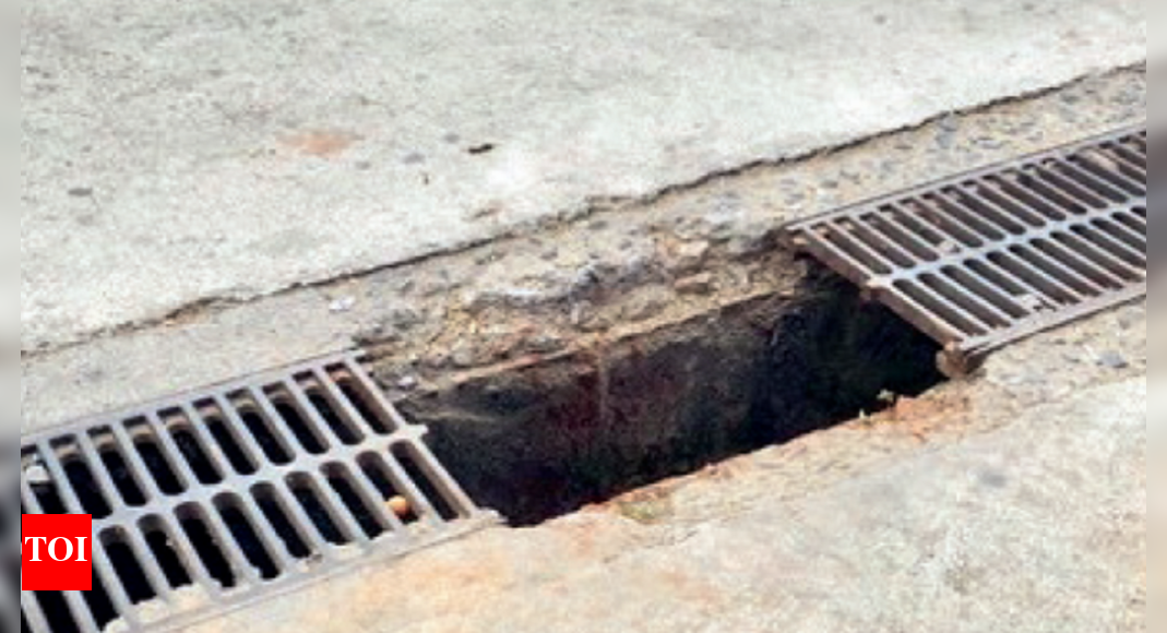 Open threat: Drain covers missing in Sector 18 market, Noida | Noida ...