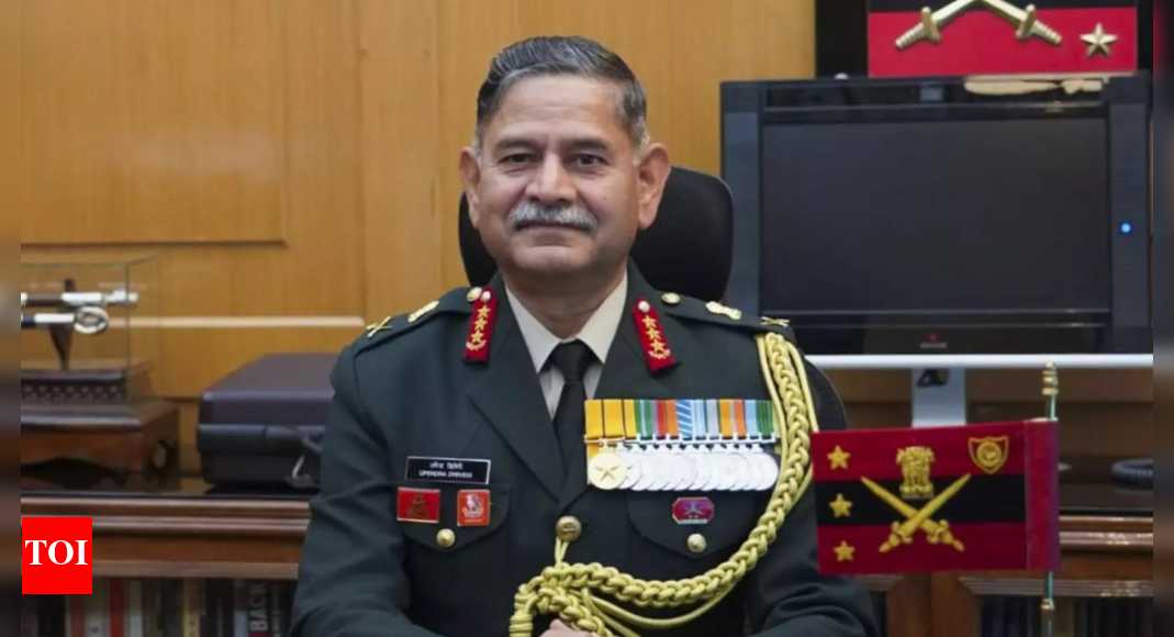 Lt Gen Upendra Dwivedi takes over as Army Vice Chief | India News - The ... Lt Gen Upendra Dwivedi takes over as Army Vice Chief | India News - The ...