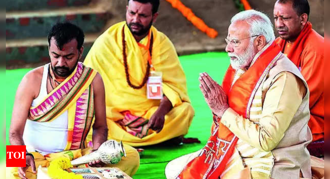 PM Modi: God gave me duty to rebuild temple that's India, says ...