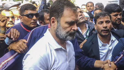 Rahul Gandhi gets bail in defamation case over 2018 remark on Amit Shah | India News - Times of ...
