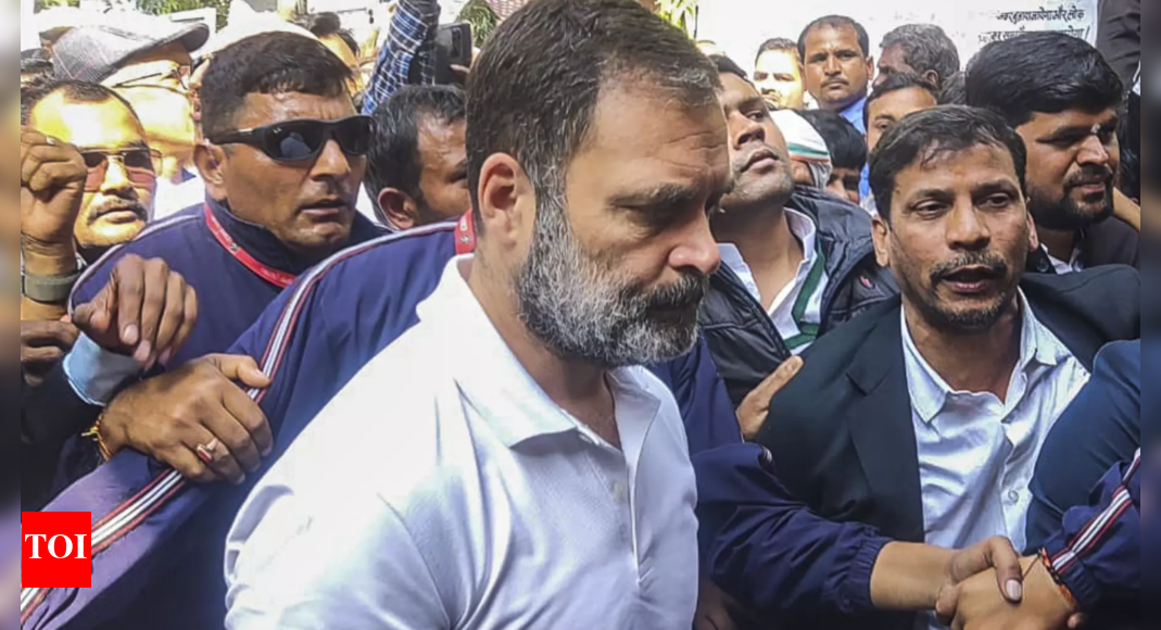 Rahul Gandhi gets bail in defamation case over 2018 remark on Amit Shah | India News - Times of ...