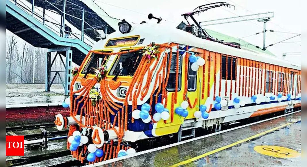 India’s longest rail tunnel opens in J&K Srinagar | Srinagar News ...