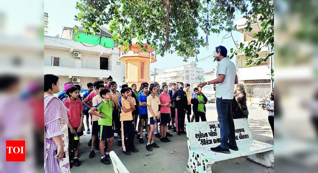 Heritage Vadodara: School kids learn about Vadodara's heritage through ...