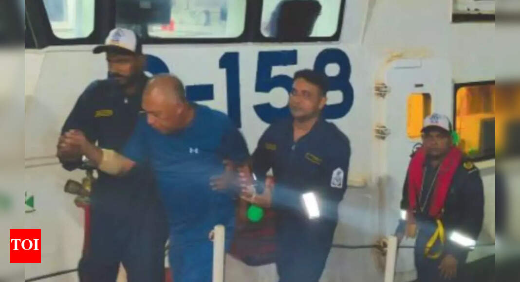 Ailing passenger on cruise ship rescued: Mexican national Fernando Cruz ...