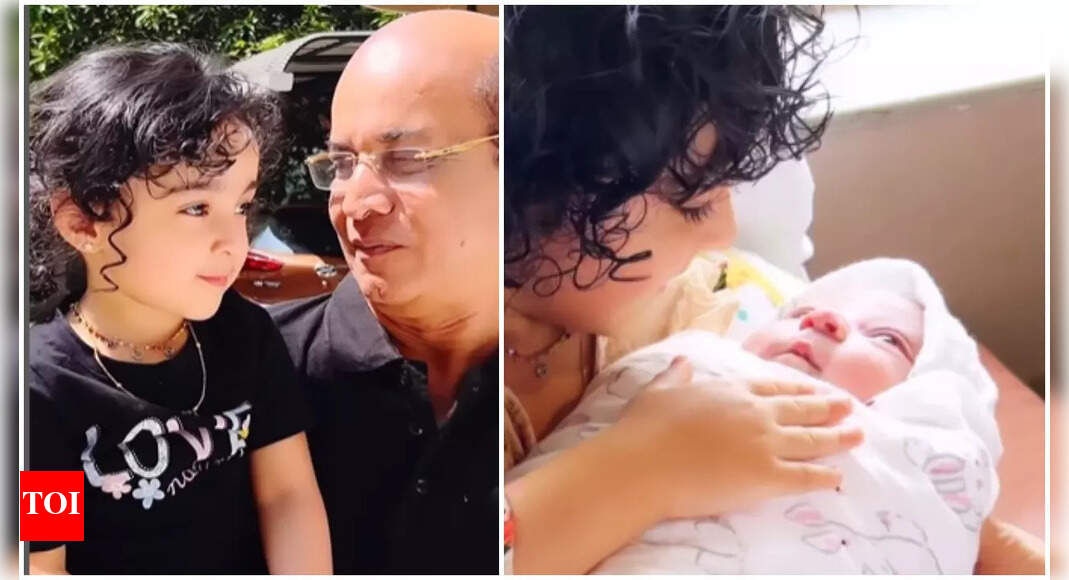 Pearle shares an adorable video of daughter Nila sending her off to the ...