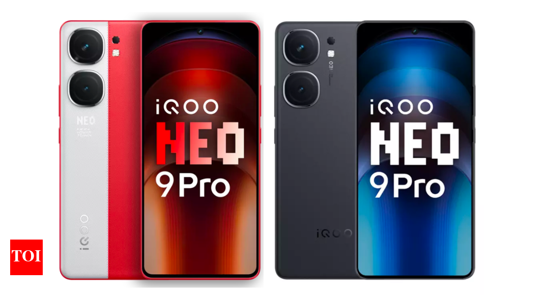 iQoo Neo9 Pro with Snapdragon 8 Gen 2, 144Hz AMOLED launched in India ...