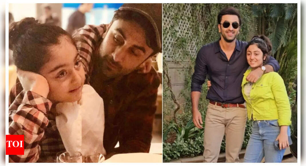 Uncle Ranbir Kapoor and niece Samara Sahni: Then and now - See pic ...
