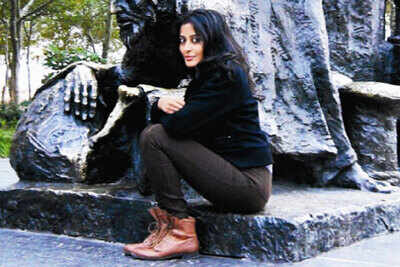 Nidhi Subbaiah in New York | Regional Movie News - Times of India