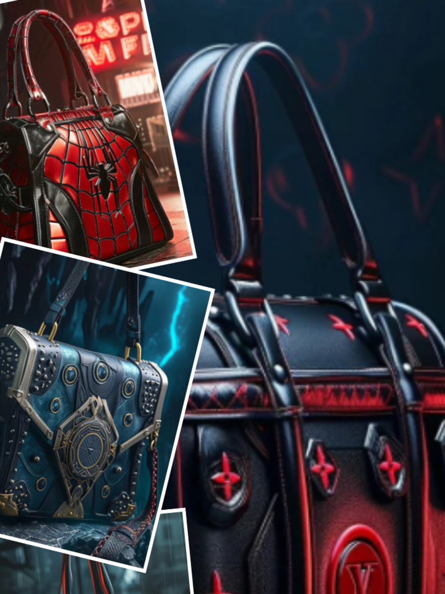 AI Made Marvel-Themed Designer Bags: Spiderman, Iron man, Captain ...