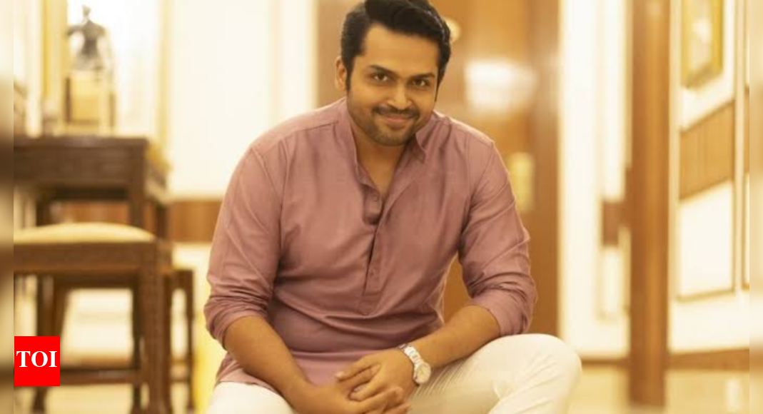 Karthi's 27th film 'Mei Azhagan' to be wrapped up soon! | - Times of India