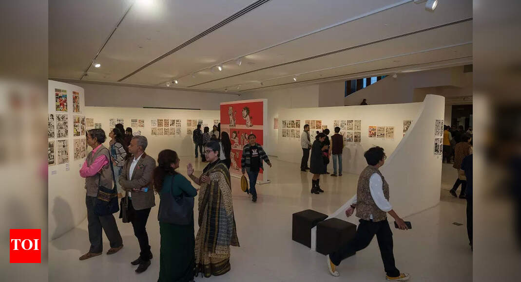 Kolkata witnesses a vibrant exhibition that celebrates the legacy of ...