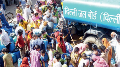 Water Crisis: Water Crisis in Delhi: Clash Between Delhi Jal Board and ...