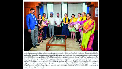 Ma Subramanian: Ma Subramanian meets Western Australian health minister ...