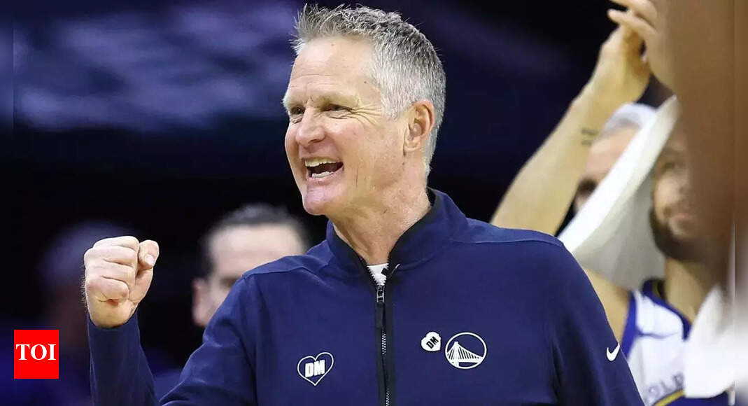 Golden State Warriors make Steve Kerr highest-paid coach in NBA history | NBA News - Times of India