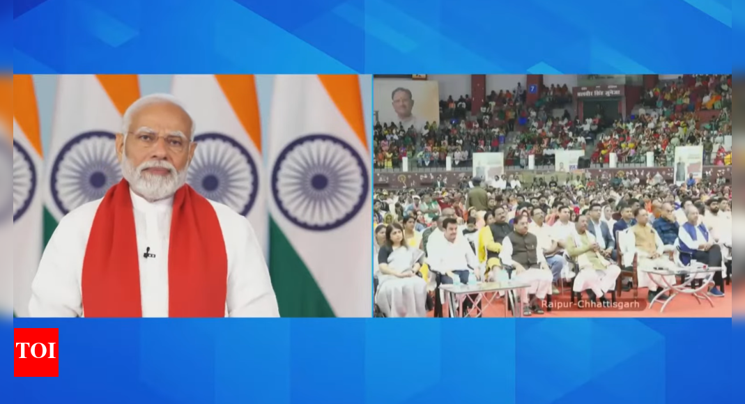 PM Modi launches development projects worth over Rs 34 crore in ...